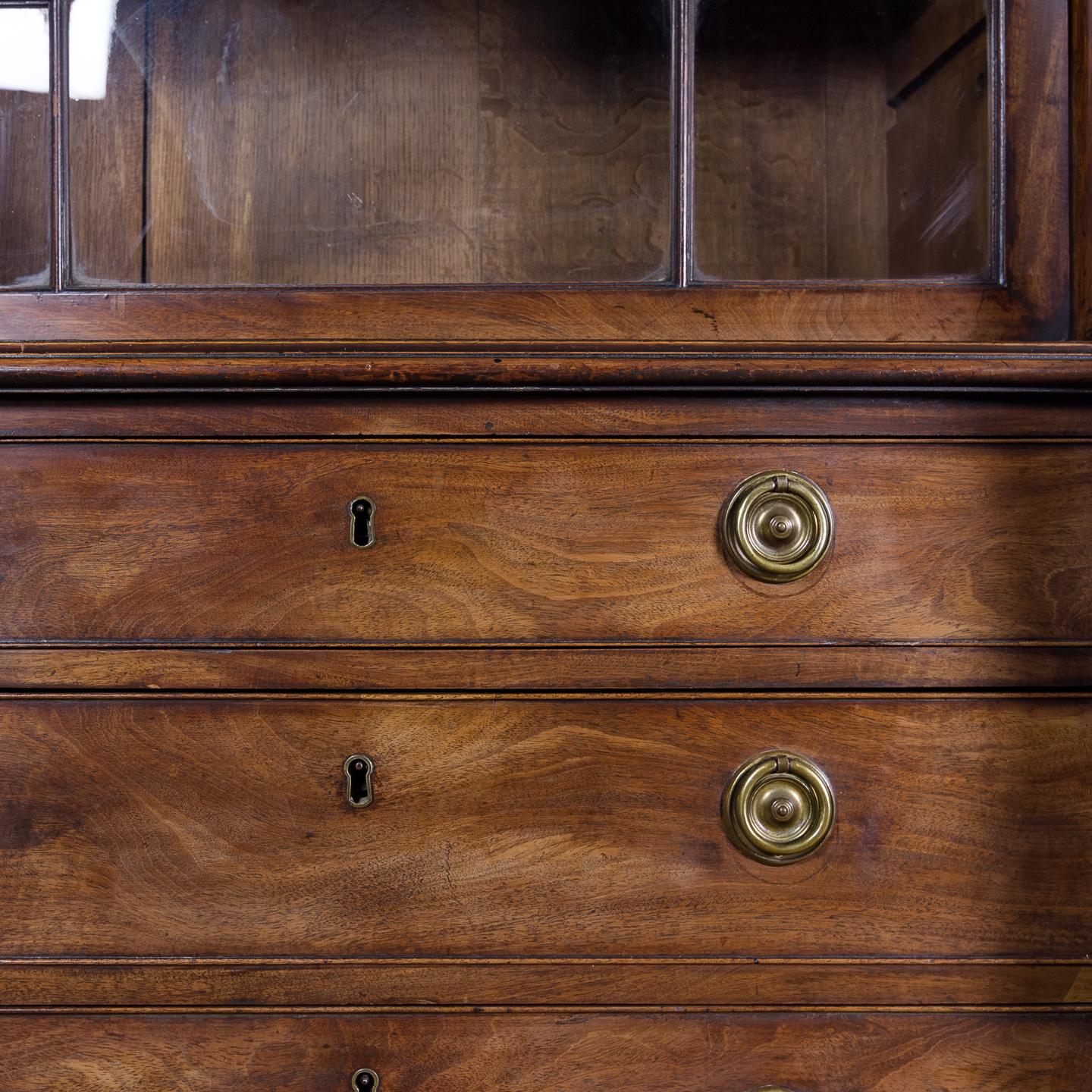 George III Mahogany Bookcase at 1stDibs