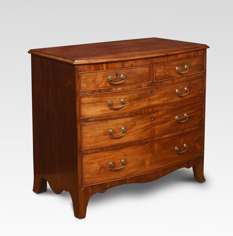 George III Mahogany Chest of Drawers For Sale at 1stDibs