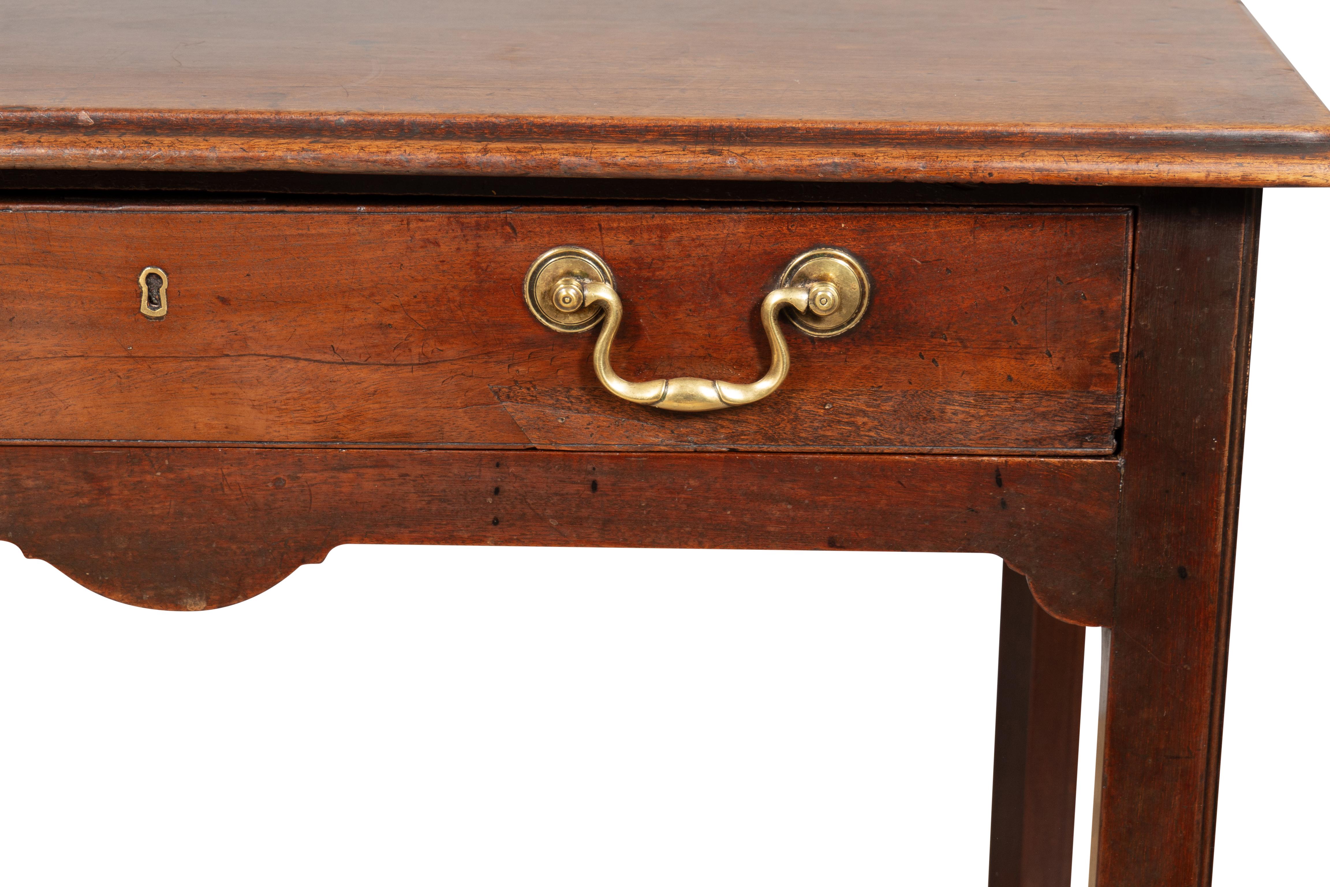George III Mahogany Side Table For Sale at 1stDibs