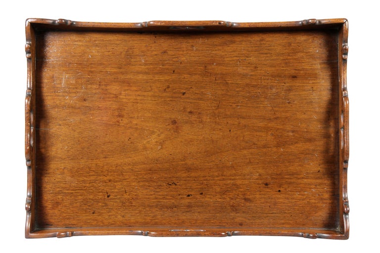 George III Mahogany Tray For Sale at 1stDibs