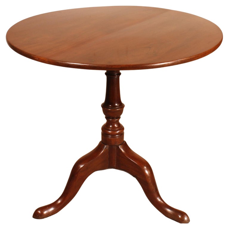 George III Mahogany Tripod Table For Sale at 1stDibs