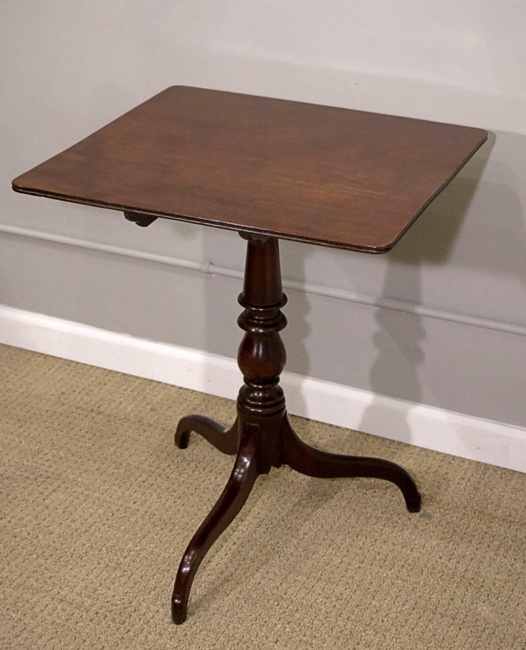 George III Mahogany Tripod Table For Sale at 1stDibs
