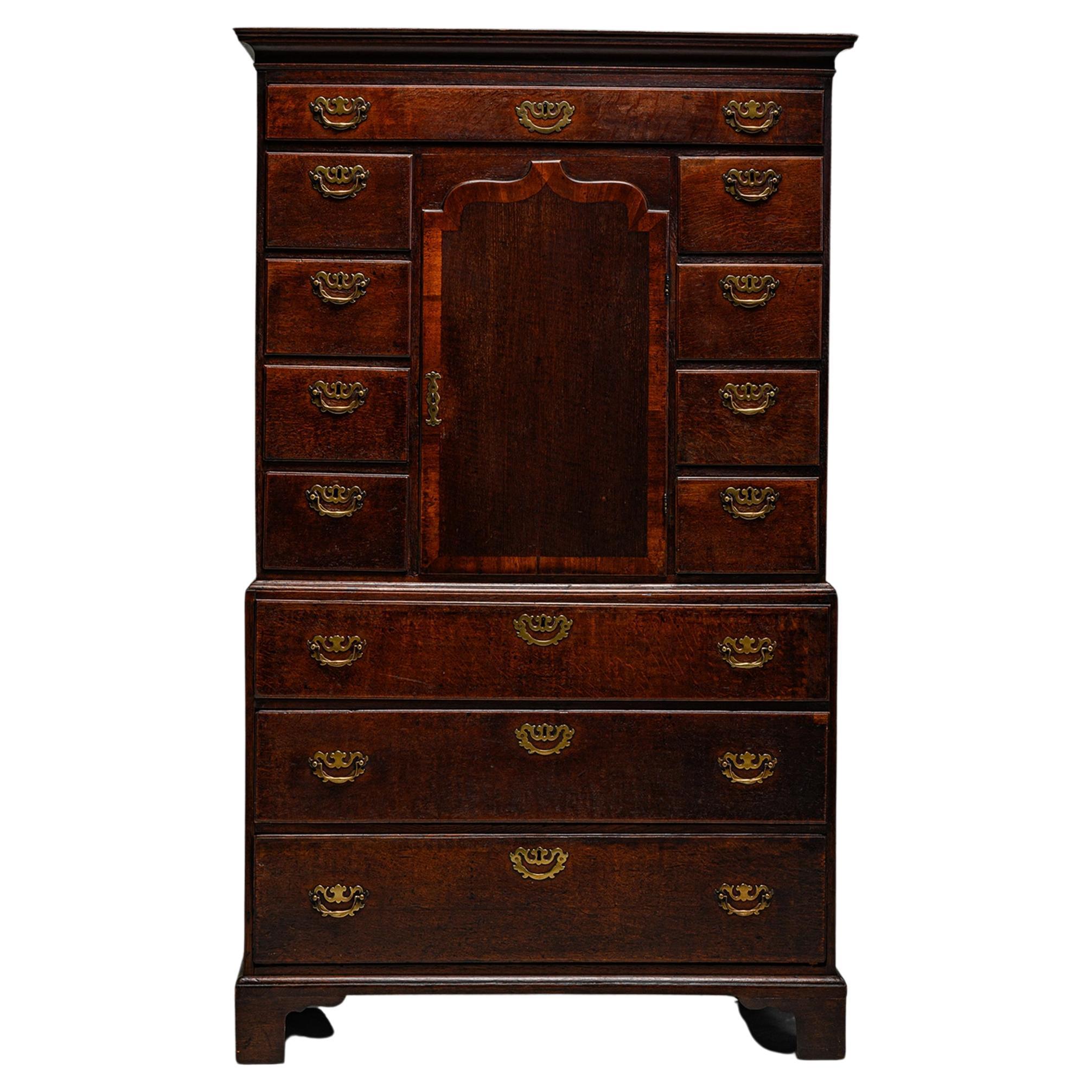 English Storage Grain Bin Cabinet at 1stDibs