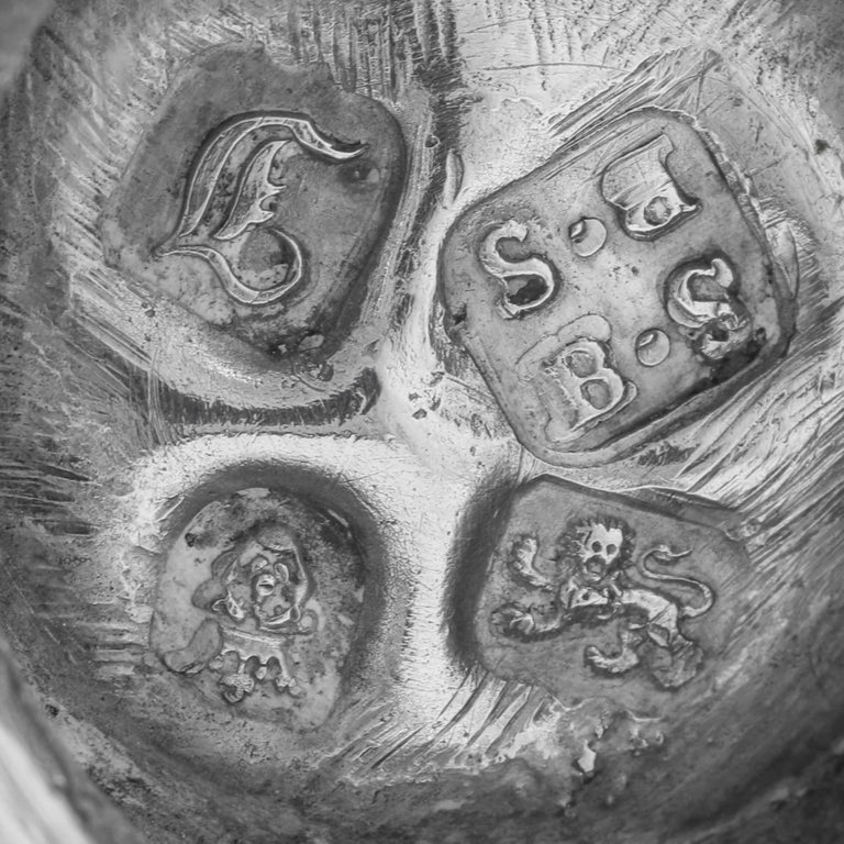 George III Period Antique Sterling Silver Pepper Pot, London, 1764 For ...