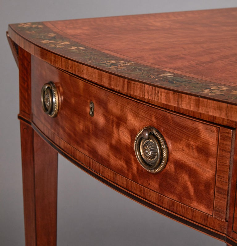 George III Satinwood Pembroke Table For Sale at 1stDibs