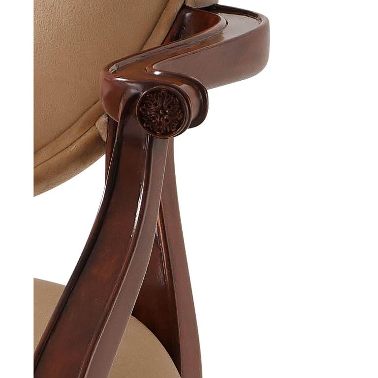 George III Shield Back Armchair at 1stDibs