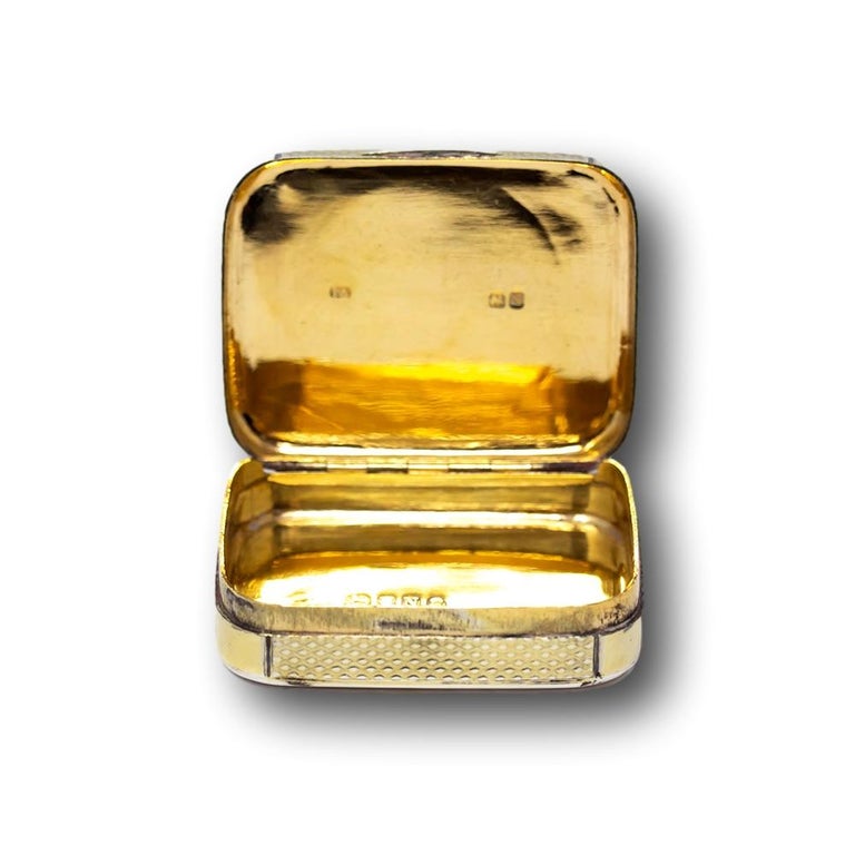 George III Silver Gilt Micro Mosaic Snuff Box By Joseph Ash I 1808 For ...