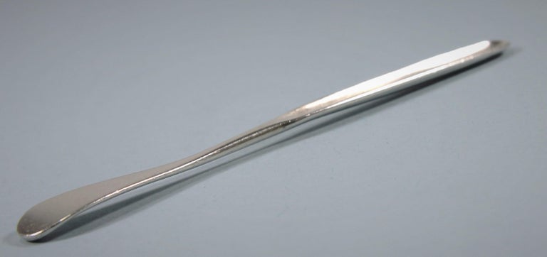George III Small Sterling Silver Marrow Scoop by John Lambe For Sale at ...