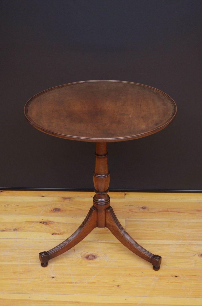 George III Solid Mahogany Table For Sale at 1stDibs