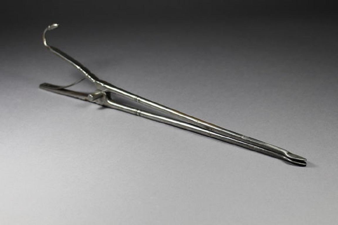 George III Steel Ember Tongs For Sale at 1stDibs