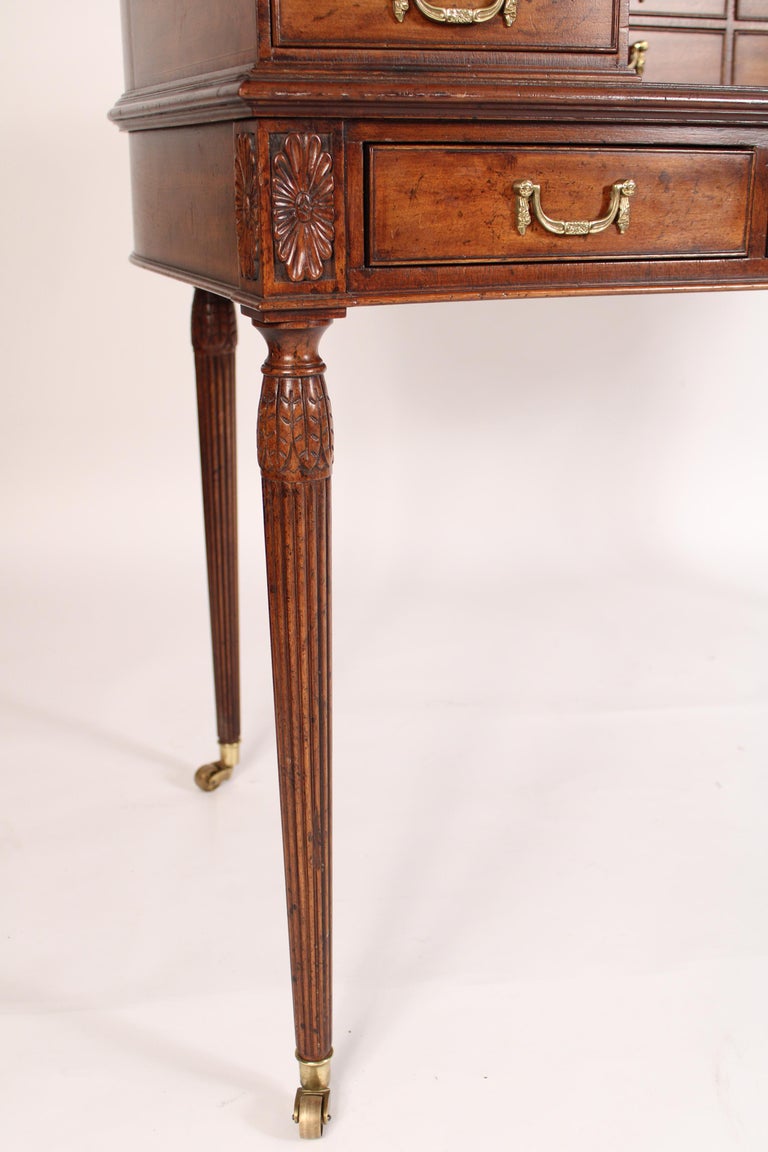 George III style Carlton House Desk Made by Baker For Sale at 1stDibs