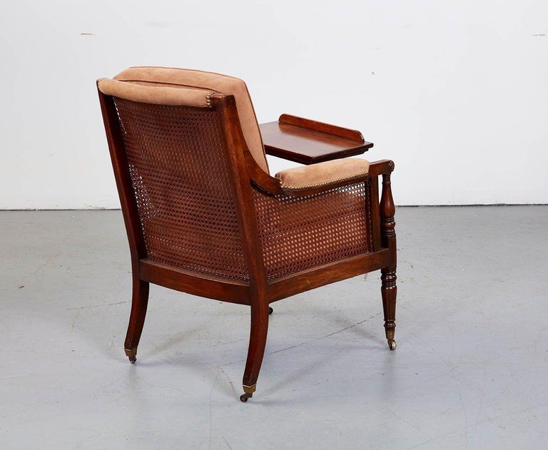 George IV Library Chair with Reading Arm For Sale at 1stDibs