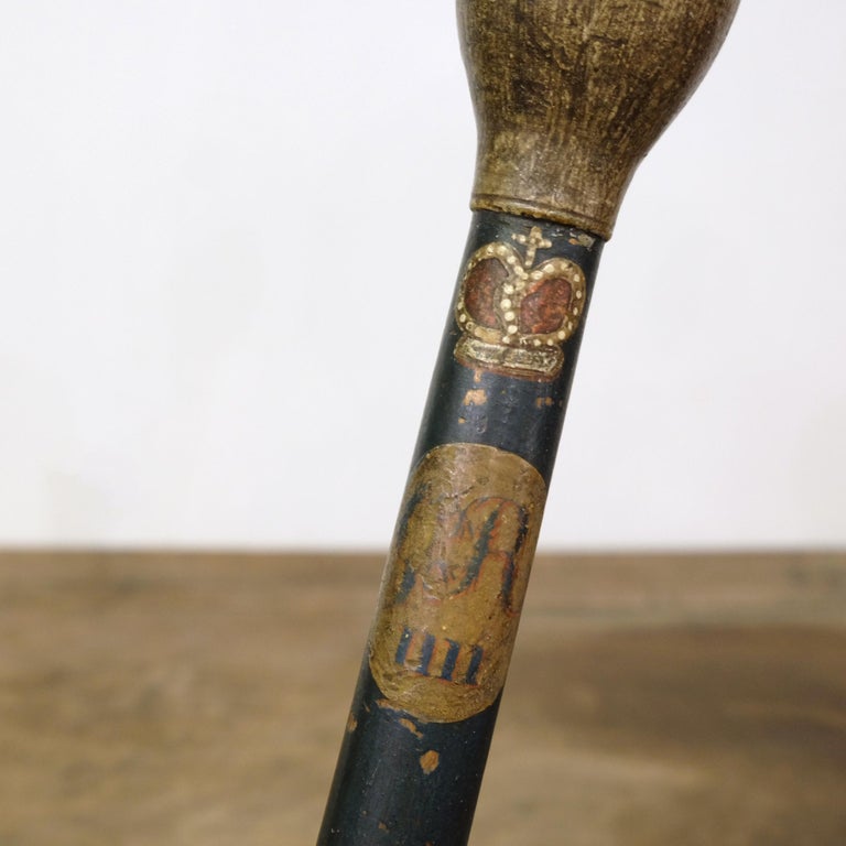 George IV Painted Police Cosh, British, Early 19th Century, Regency ...