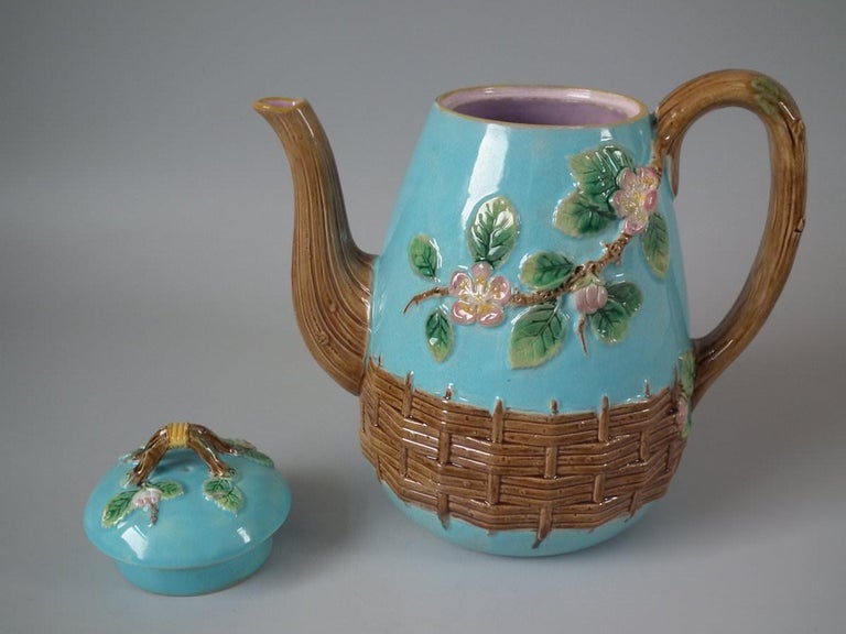 George Jones Blossom Teapot And Cover For Sale at 1stDibs