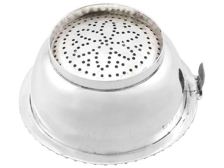 George Knight Antique Sterling Silver Wine Funnel at 1stDibs