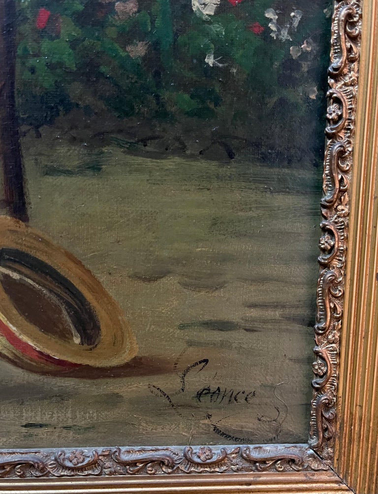 George Lance Period Signed Picture Portrait For Sale at 1stDibs