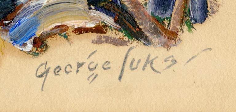 George Luks - Cart and Horse at 1stDibs