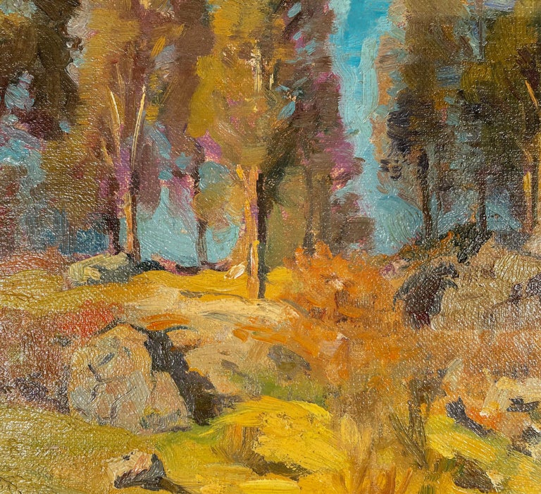 George Luks - Forest Landscape For Sale at 1stDibs