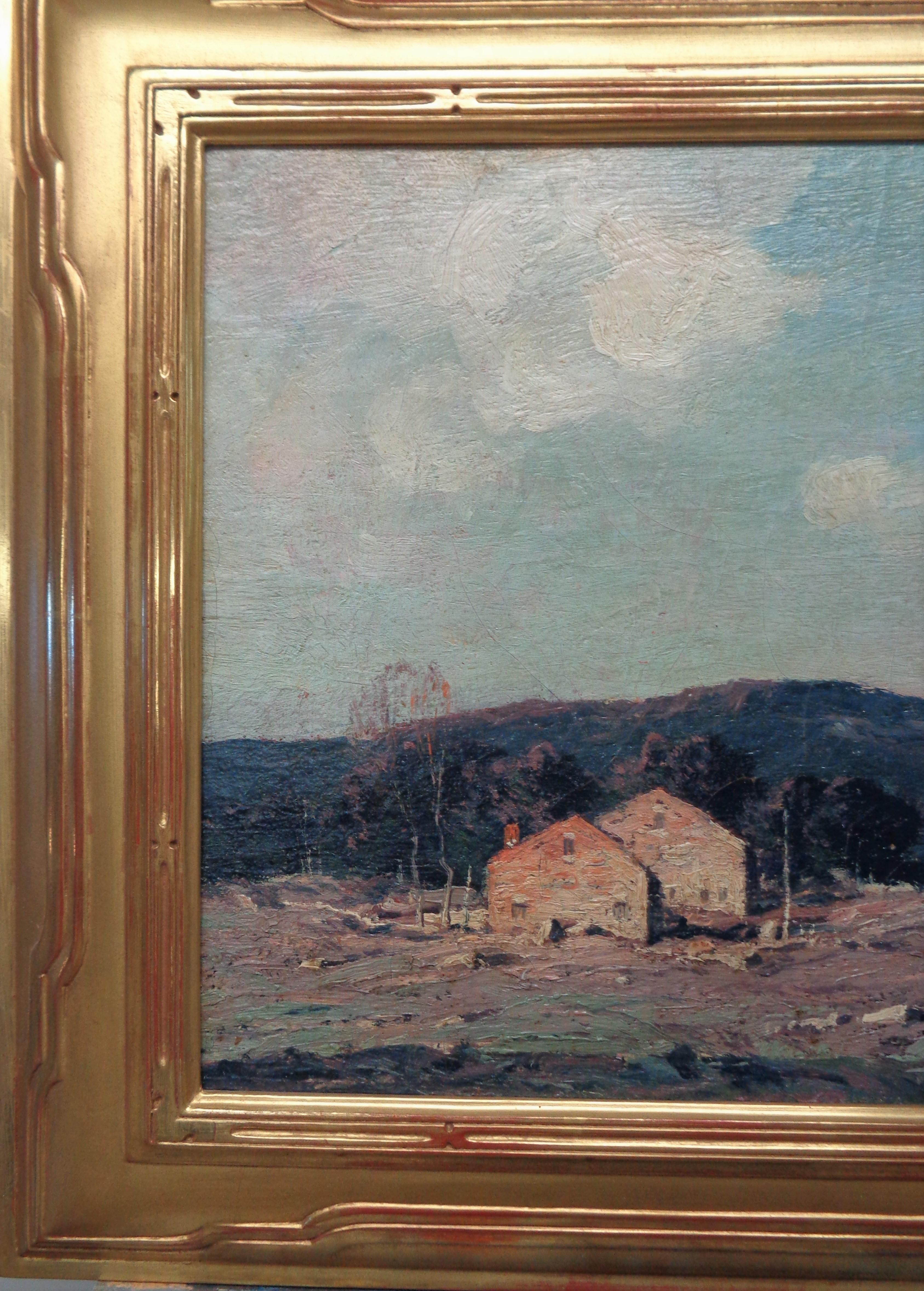George M Bruestle - American Impressionist Artist Oil Painting George ...