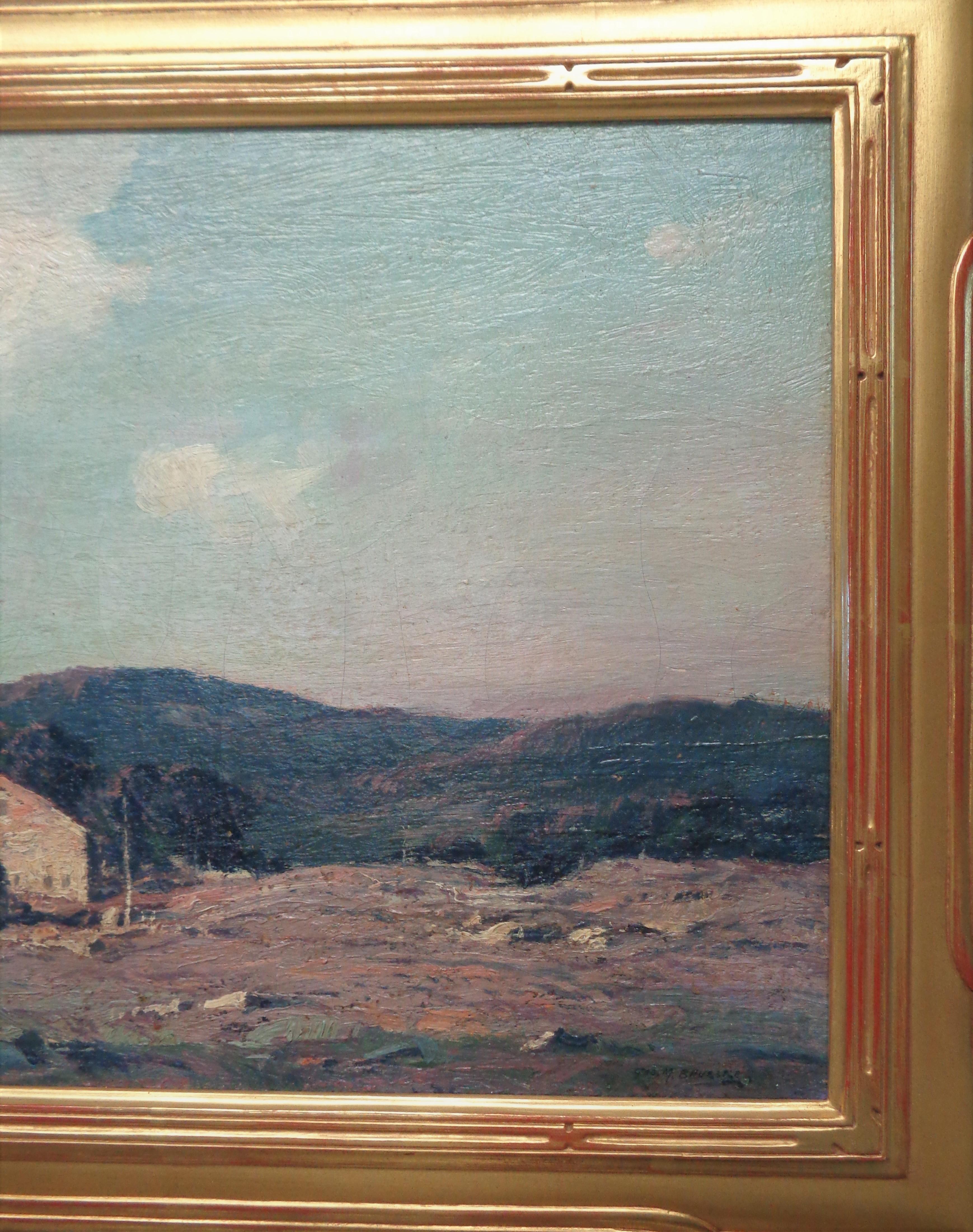 George M Bruestle - American Impressionist Artist Oil Painting George ...