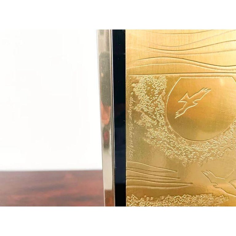 George Mathias Brass Table Lamp For Sale at 1stDibs