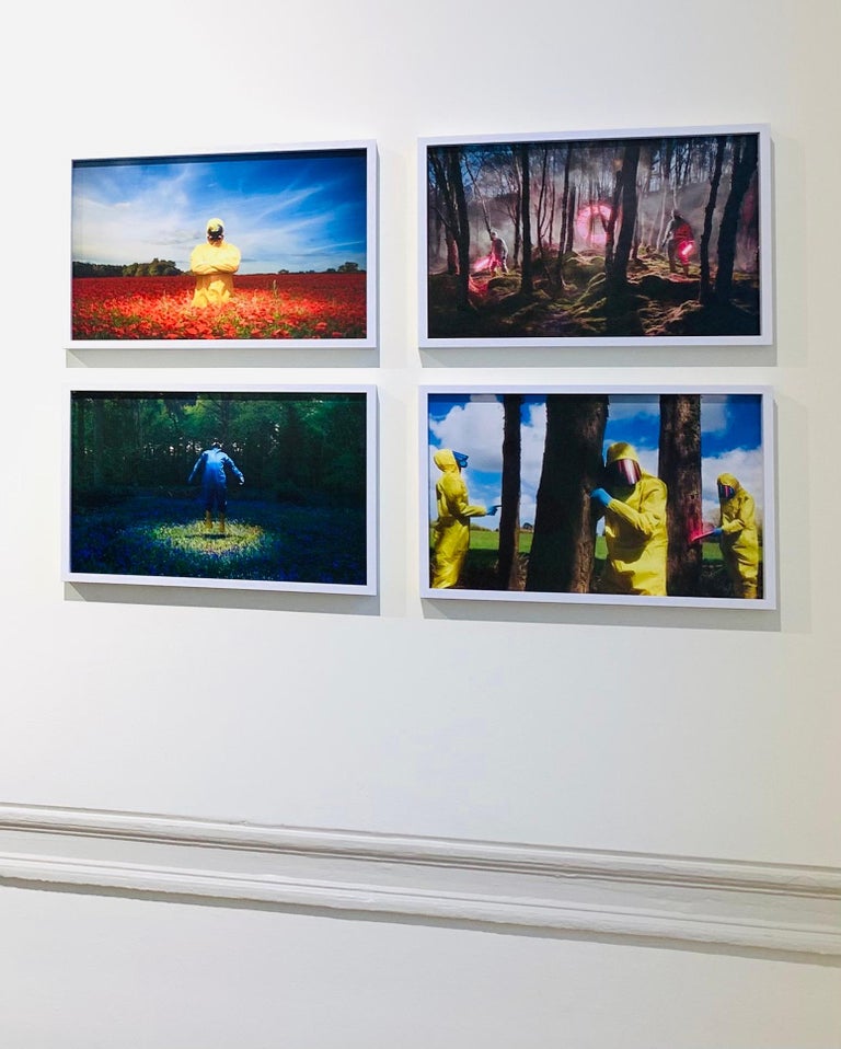 George McLeod - #3, Tree Huggers from the Future, Eco-tourists studying ...