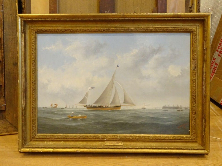 George MEARS - Pleasure Boating Off Brighton Pier, 19th Century For ...