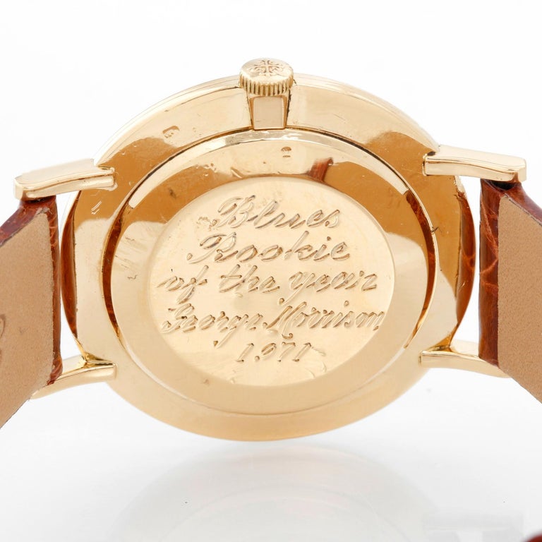George Morrison's Rookie of the Year Patek Philippe Watch Ref. 3537 at ...