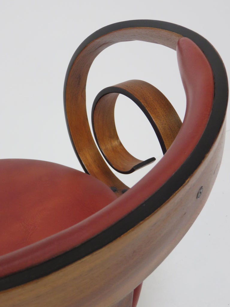 George Mulhauser Desk Chair For Sale at 1stDibs