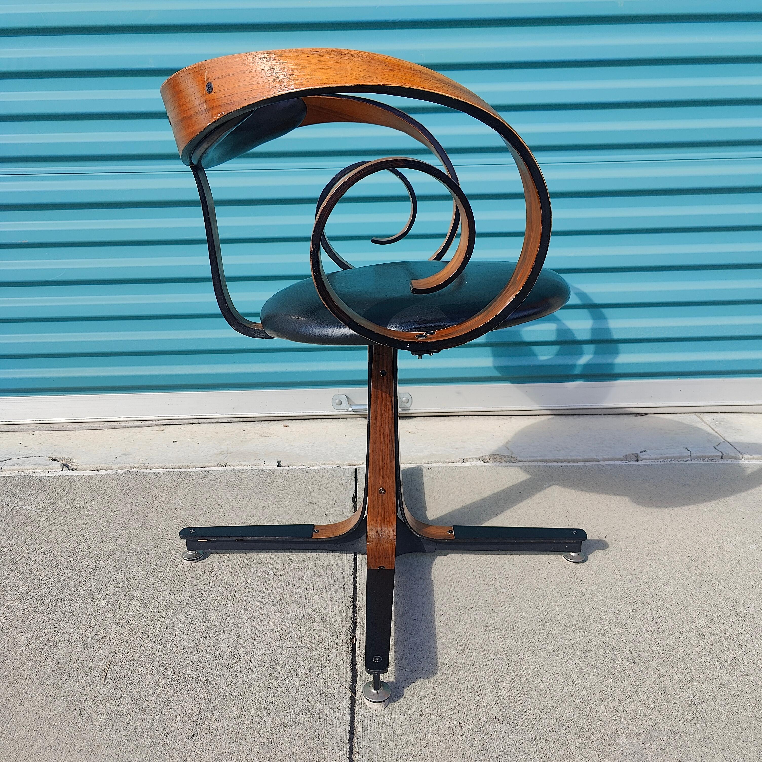 George Mulhauser for Plycraft Bentwood Chair, c1960s For Sale at 1stDibs