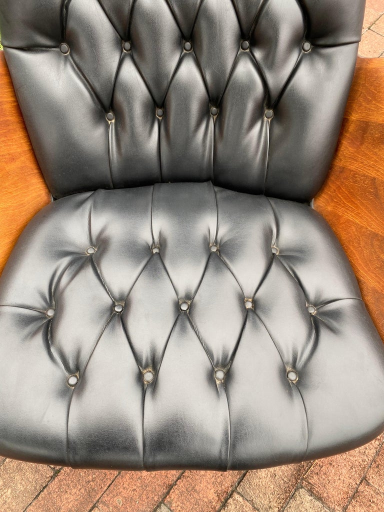 George Mulhauser “Mr” Chair and Ottoman For Sale at 1stDibs