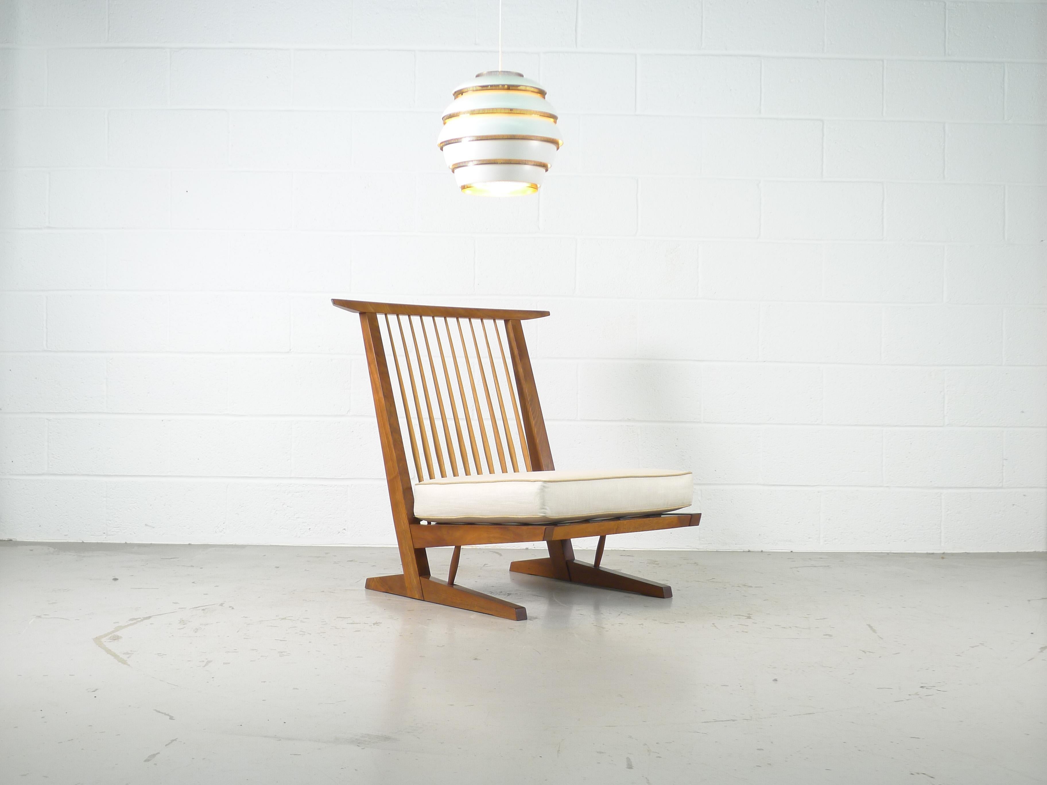 George Nakashima, Conoid Lounge Chair at 1stDibs | george nakashima ...