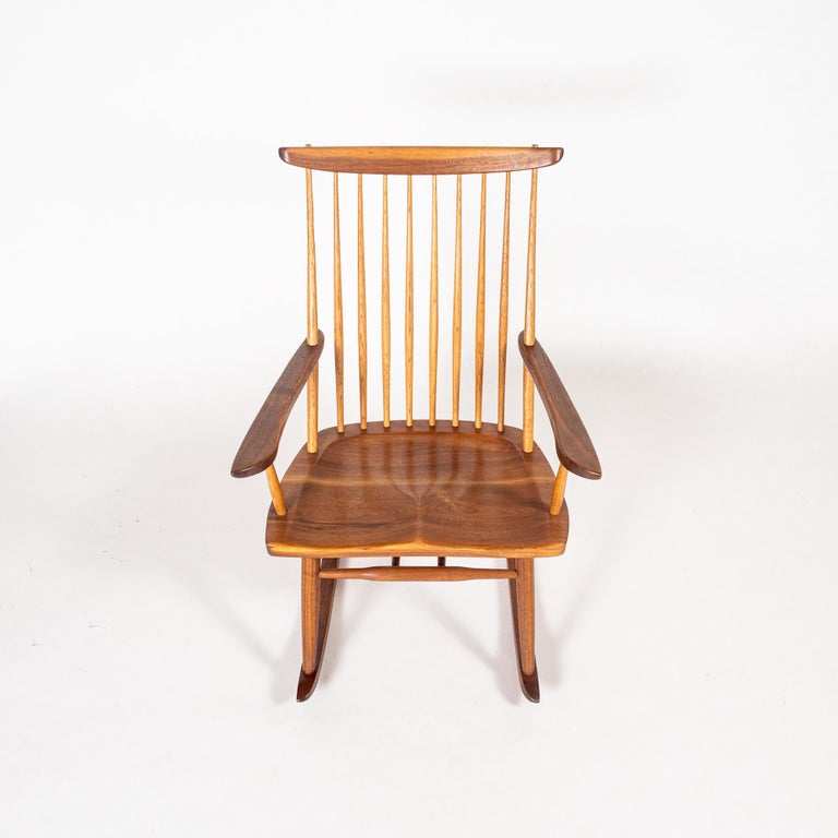 George Nakashima Rocking Chair at 1stDibs
