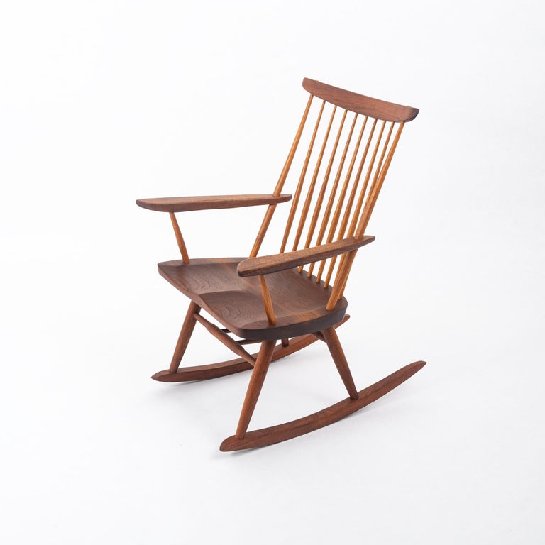 George Nakashima Rocking Chair at 1stDibs