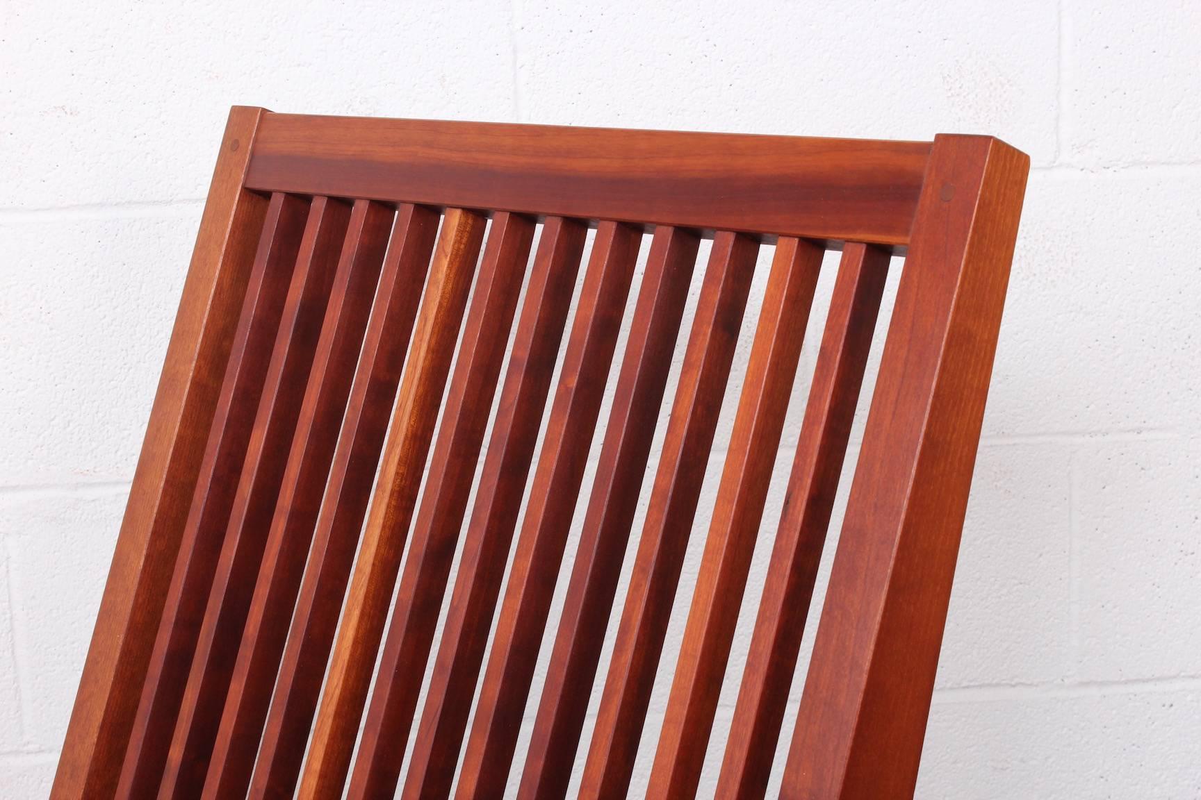 George Nakashima Spindle Back Lounge Chair and Ottoman, 1952 at 1stDibs ...