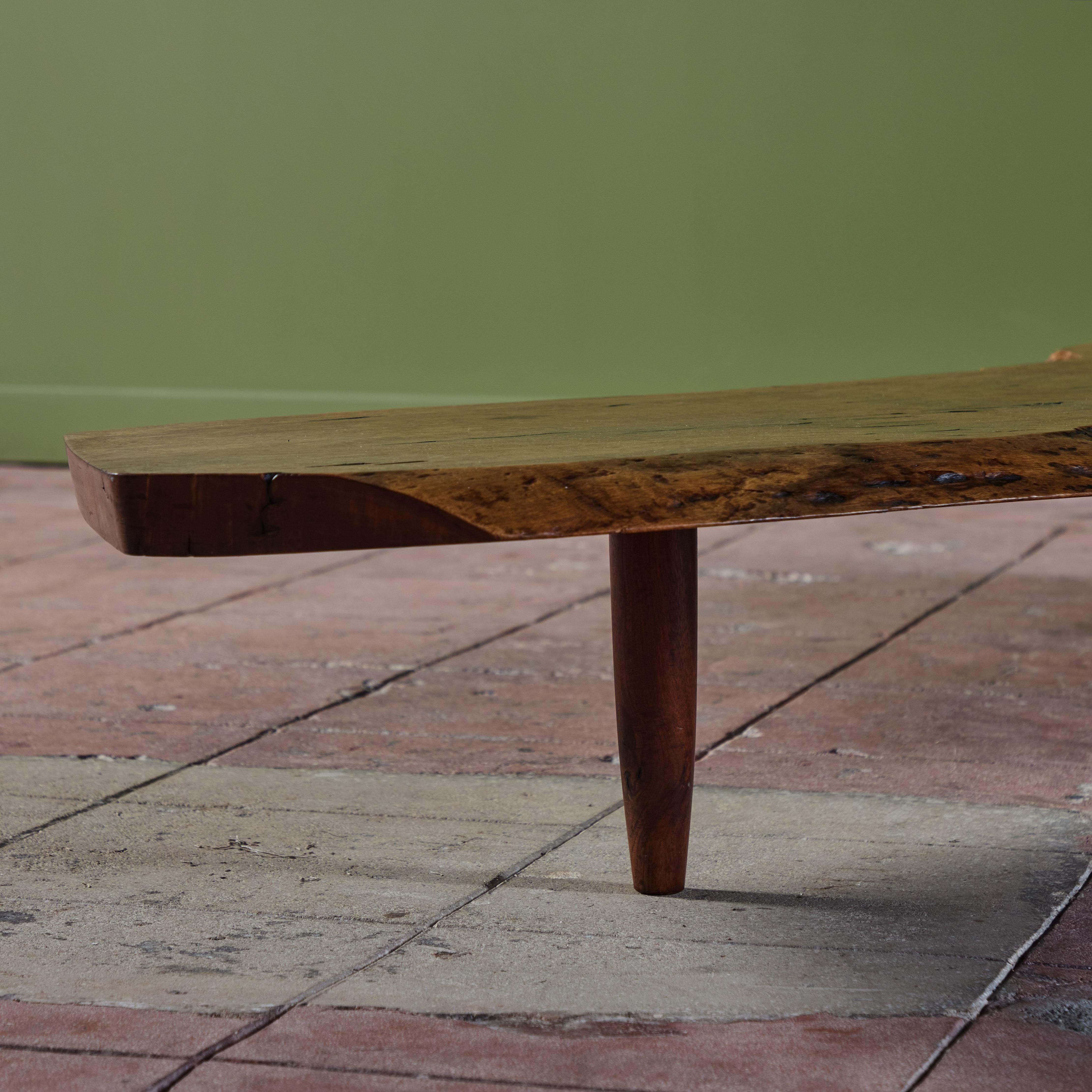 George Nakashima Studio Coffee Table For Sale at 1stDibs