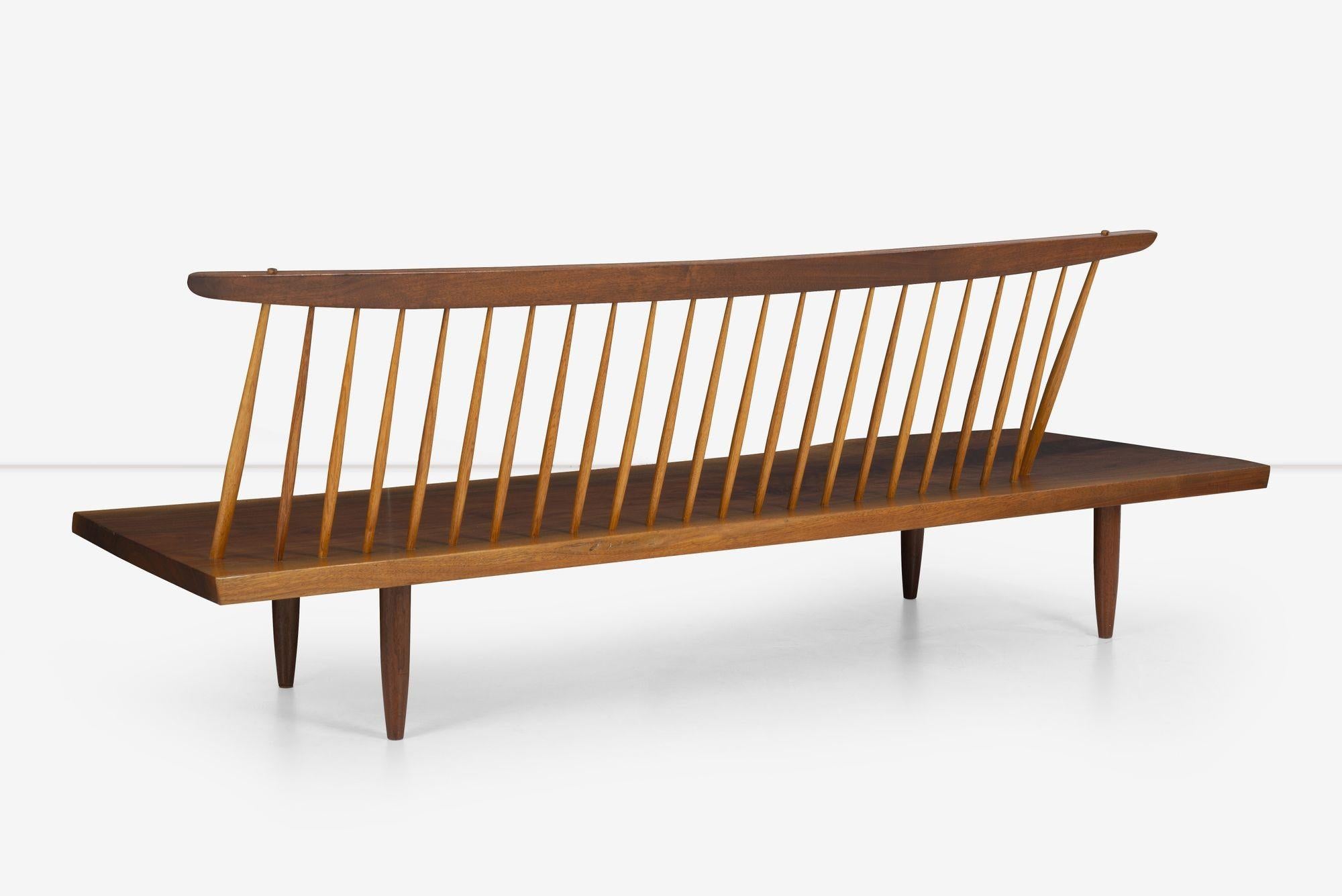 George Nakashima Studio Conoid Bench For Sale at 1stDibs | nakashima bench