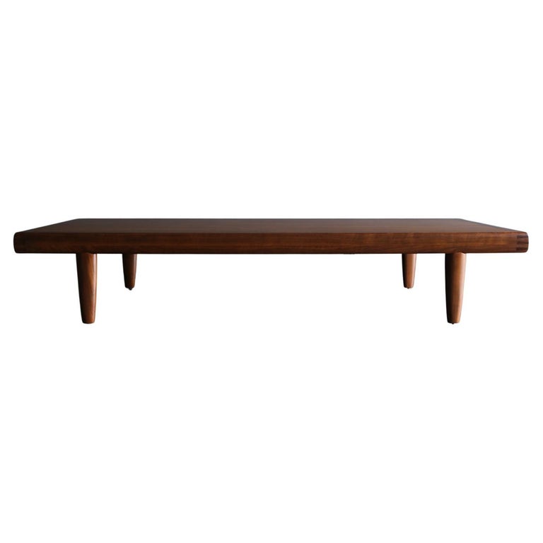 George Nakashima Sundra Walnut Coffee Table for Widdicomb, 1959 at 1stDibs