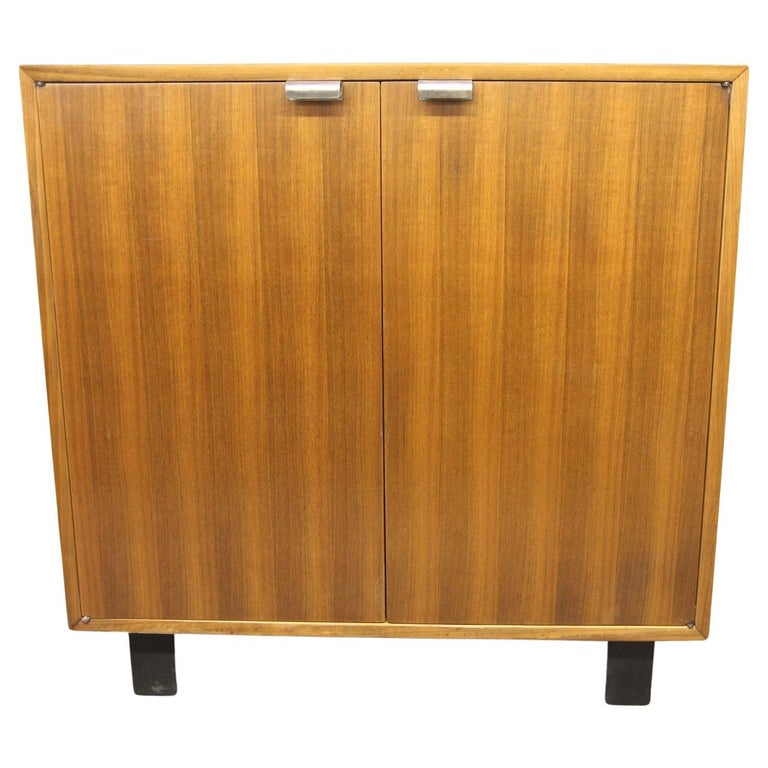 George Nelson 2 Door Cabinet For Sale at 1stDibs