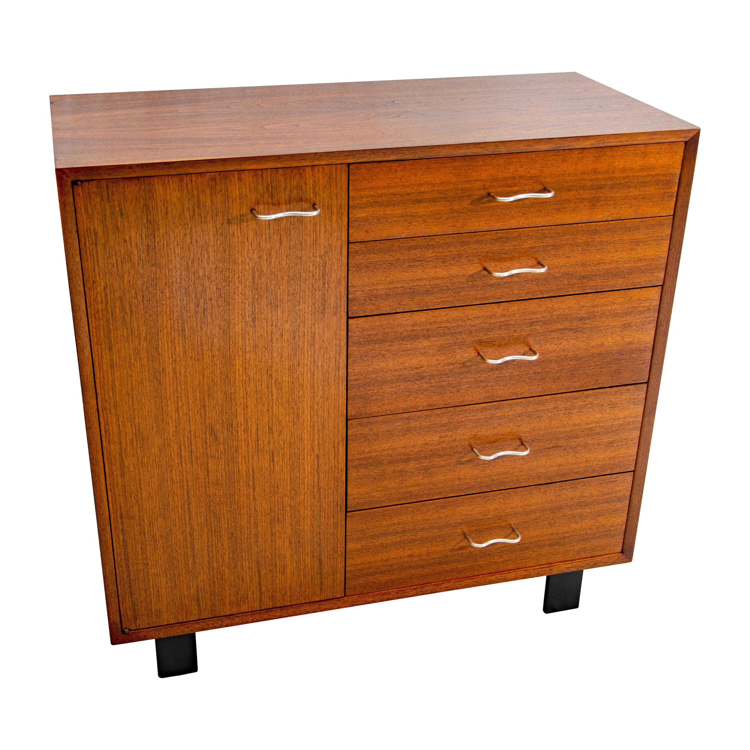 George Nelson Thin Edge Double Dresser, Chest, Santos Palisander ...