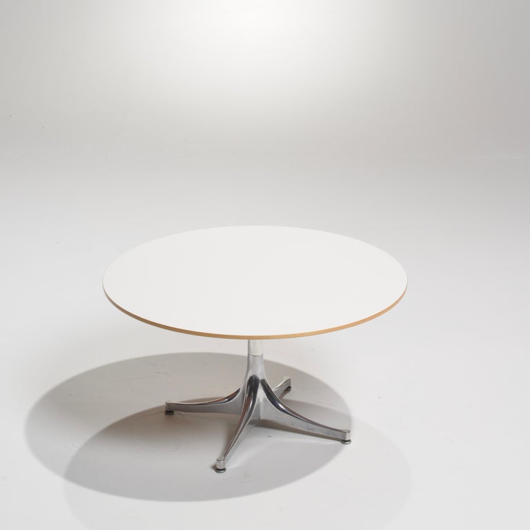 George Nelson Coffee Table in White by Herman Miller For Sale at 1stDibs