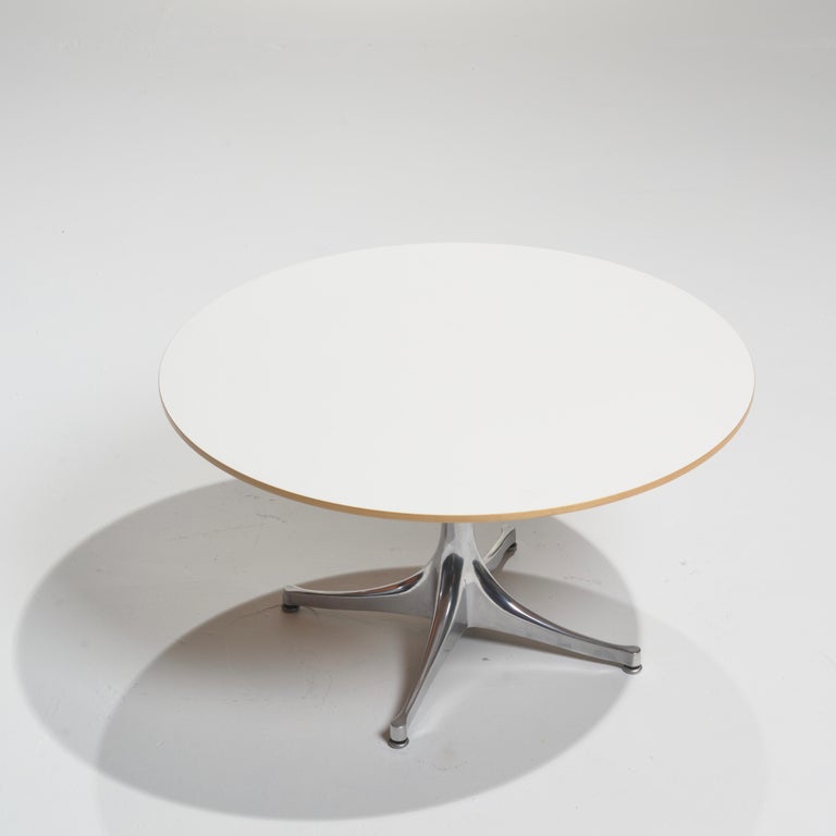 George Nelson Coffee Table in White by Herman Miller For Sale at 1stDibs