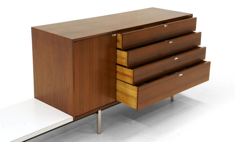 George Nelson Dresser/Storage Cabinet on Modular Group Platform, Rare ...
