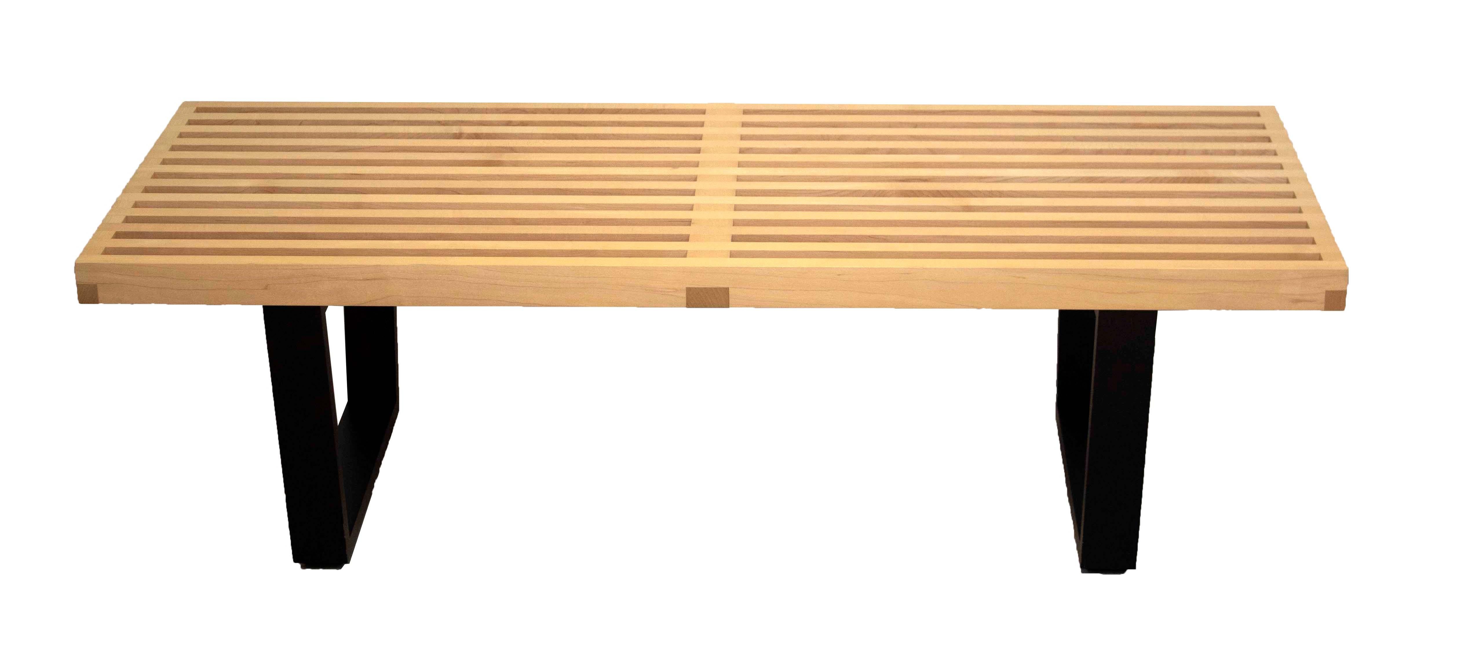 George Nelson for Herman Miller DWR Slat Bench at 1stDibs