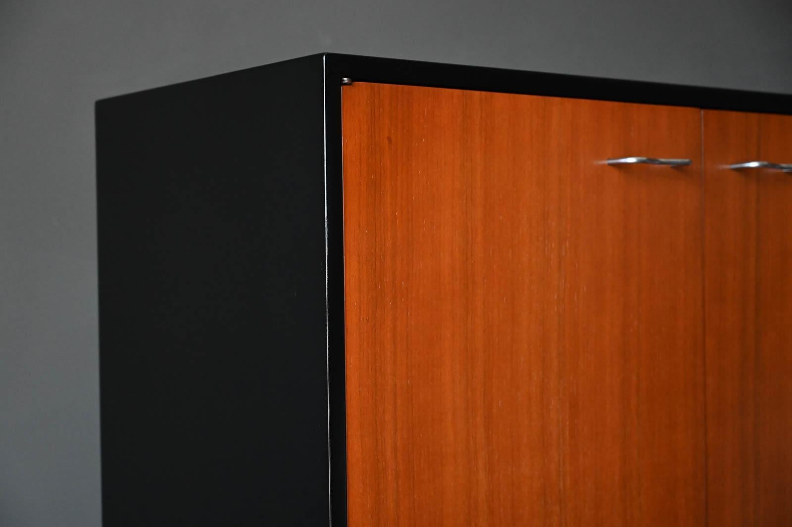 George Nelson for Herman Miller Large Two Tone Cabinet, ca. 1950 For ...