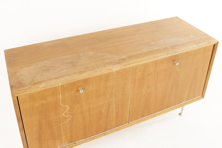 George Nelson for Herman Miller Mid Century Lateral Record File Cabinet ...