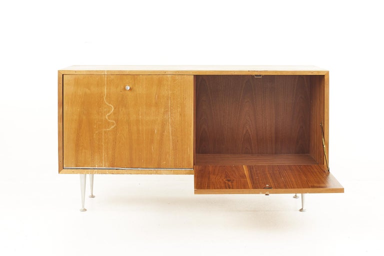 George Nelson for Herman Miller Mid Century Lateral Record File Cabinet ...