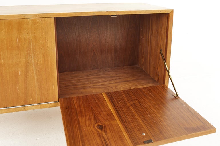 George Nelson for Herman Miller Mid Century Lateral Record File Cabinet ...