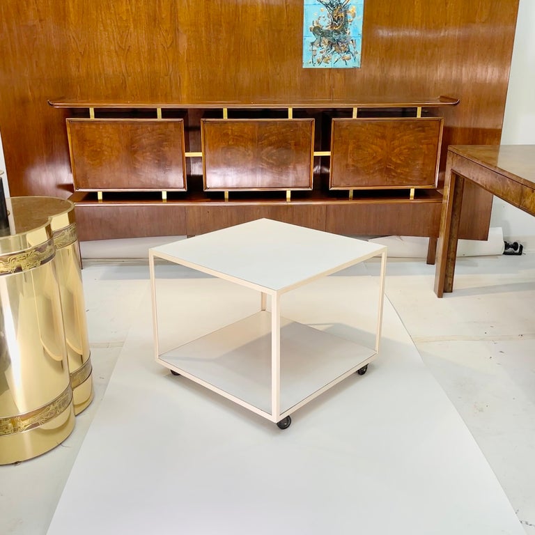 George Nelson for Herman Miller Model 5153 Mobile Table For Sale at 1stDibs