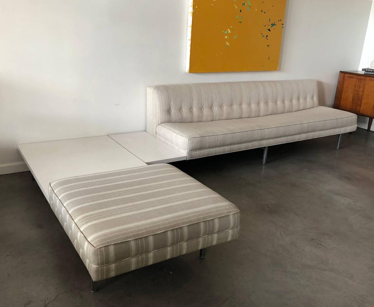 George Nelson for Herman Miller Modular Sectional Sofa at 1stDibs